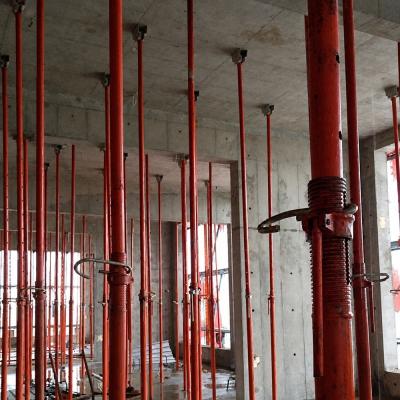 China Adjustable Scaffolding Steel Prop with Secure Hook Locking System and 10kN - 35kN Load Capacity for Precision 50mm Hole Spacing for sale