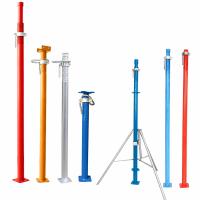 China Adjustable Scaffolding Steel Prop with Secure Hook Locking System and 10kN - 35kN Load Capacity for Precision 50mm Hole Spacing for sale