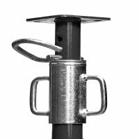 China Hot-dip Galvanized Adjustable Scaffolding Steel Prop with EN1065 Standard and 2000 kg Weight Capacity for Construction Shoring Support for sale