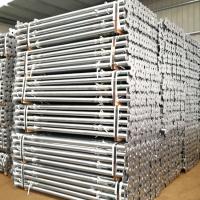 China EN1065 Standard Adjustable Scaffolding Steel Prop with 2000 kg Weight Capacity and Hot-Dip Galvanized Construction Shoring Support for sale