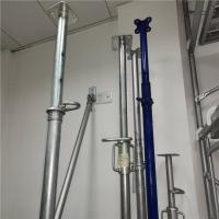 China EN1065 Standard Adjustable Scaffolding Steel Prop with 2000 kg Weight Capacity and Hot-Dip Galvanized Construction Shoring Support for sale