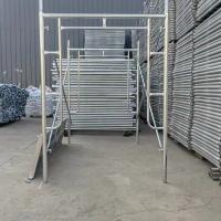 China Heavy Duty Portal Frame Scaffolding System | High Load-Bearing Steel Structure | Quick Assembly & Safe Cross-Bracing for sale