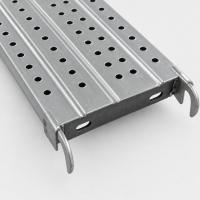China Galvanized Scaffolding Plank Steel Walk Board Perforated Metal Scaffold Plank Anti Slip Board for Construction for sale