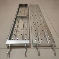 China Galvanized Scaffolding Plank Steel Walk Board Perforated Metal Scaffold Plank Anti Slip Board for Construction for sale