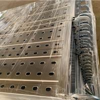 China Galvanized Scaffolding Plank Steel Walk Board Perforated Metal Scaffold Plank Anti Slip Board for Construction for sale