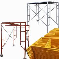 China Step Ladder Metal Scaffolding Walk Through Frame Standard Scaffolding Material Specification Used Scaffolding for Sale for sale