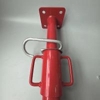 China Height-Adjustable High Strength Red Painted Steel Scaffolding Support Frame for Construction for sale