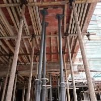 China Scaffolding Prop Steel Telescopic Adjustable Props for Safe Stable Support During Concrete Pouring and Formwork Installation Tasks for sale