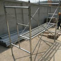 China Galvanized Scaffolding Frame System with High Corrosion Resistance and Quick Assembly for Mason Work Platform Tower for sale