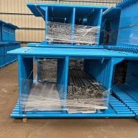 China Hot-dip Galvanized Frame Scaffolding System with 10kN - 35kN Load Capacity and Adjustable Height Construction Platform for sale