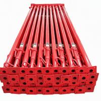China Adjustable Steel Scaffolding Prop with High Corrosion Resistance and Threaded Shaft With Wing Collar Adjustment for Precision 50mm Hole Spacing for sale