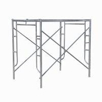 China Walk Broad Ladder Steel Scaffolding Frame Scaffold 3ft 4ft 5.5ft Office Building Free Spare Parts Apartment Hospital 1 YEAR for sale
