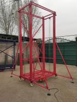 China Electric Scaffold Lift Table Mobile Construction Aerial Work Platform for sale