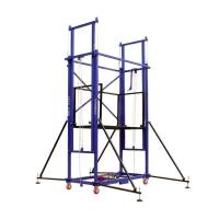 China Electric Scaffold Lift Table Mobile Construction Aerial Work Platform for sale