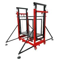 China Electric Scaffold Lift Table Mobile Construction Aerial Work Platform for sale