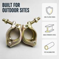 China Scaffolding Swivel Coupler Clamp Steel Tube Pipe Connector for Construction Scaffold Fitting for sale