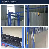 China Electric Mobile Scaffolding Lift With Anti Slip Work Platform And 500 kg Load Capacity Electric Chain Hoist Lifting System for sale
