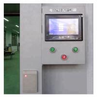 China Touch Screen Control Panel Automatic Rolling Door Modular Cargo Air Shower Clean Room Equipment for sale