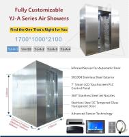 China Automatic Induction Door Air Showers for Clean Room Equipment in Manufacturing Plant for sale
