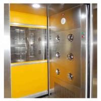 China Customized Voltage Stainless Steel Automatic Rolling Door Modular Cargo Air Shower for sale