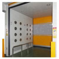 China Customized Voltage Stainless Steel Automatic Rolling Door Modular Cargo Air Shower for sale