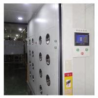 China Customized Voltage Stainless Steel Automatic Rolling Door Modular Cargo Air Shower for sale