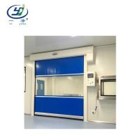 China Cleanrooms PVC Fast Rolling Door with Customized Filter Dimensions and 50Hz Power Source for sale