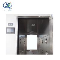 China 800W x 1400D x 1960H Stainless Steel Air Shower for Clean Rooms Cleanroom Performance for sale