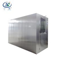 China Industrial Stainless Steel Air Shower Cleanroom 30 mm Nozzle Diameter for Four Persons for sale