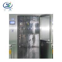 China Industrial Stainless Steel Air Shower Cleanroom 30 mm Nozzle Diameter for Four Persons for sale