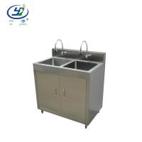 China Other Machine Type 40W Newest Hand Washing Tilt Activated Automatic Cleanroom Wash Stainless Steel Sink for sale