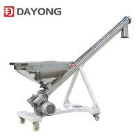 China Industrial Screw Conveyor Stainless Steel Silica Sand Feeder Conveyor for sale