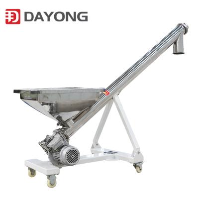 China Industrial Screw Conveyor Stainless Steel Silica Sand Feeder Conveyor for sale