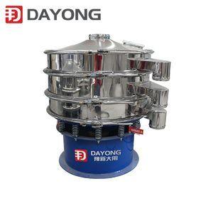 China DY-1000 Rotary Vibrating Screen High Precision Large Output Powder Sieve 304 Stainless Steel 3 Layer 380V for sale