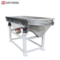 China Customized Silica Sand Classifier Machine Sifting Rectangular Linear Vibrating Sieve Screen for sale