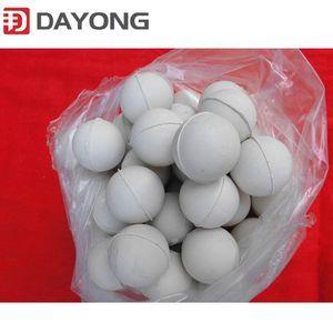 China 25mm 28mm 30mm 35mm Solid Rubber Sieve Ball Vibrating Screen Parts for sale