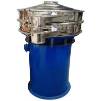 China DY-1500 Rotary Vibrating Screen High Precision Large Output Powder Sieve 304 Stainless Steel 3 Layer 380V for sale