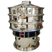China DY-1200 Rotary Vibrating Screen High Precision Large Output Powder Sieve 316L Stainless Steel 380V for sale