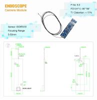 China Mini OCHFA10 Endoscope Camera Module 700*700 Pixel 1.5mm UVC Interface for sale