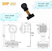 China OV3660 ESP32 Camera Module 24 Pin Dvp Interface Camera 1/5 Inch Lens for sale
