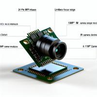 China 24 Pin MIPI Camera Module With Limitless Focus Range And Impressive 150° View Angle for sale