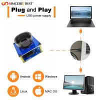China 8MP IMX678 USB3.0 4K60 Camera Module with M12 / C/CS Lens Support for Industrial Vision for sale