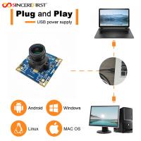 China 100FPS High-Frame-Rate Global Shutter Monochrome Sensor Industrial Camera Module for sale