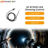 China OV9734 CMOS Sensor 720P HD Image USB2.0 Driver Free Low Illumination Fixed Focus Endoscope Camera Module for sale