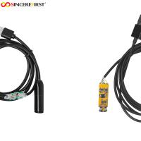 China Triple-Lens USB Endoscope Camera with Front and Side Lighting for Cavity Inspection for sale