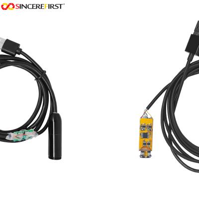 China Triple-Lens USB Endoscope Camera with Front and Side Lighting for Cavity Inspection for sale
