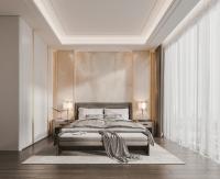 China Luxurious Cream White Wardrobe With Gold-Accented Elegance High Durability for sale