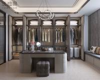 China Customizable Autumn Leaf Yellow Walk-In Closet | Open Style Stainless Steel for sale