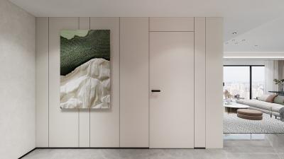 China Cream Stainless Steel Wall Panels - Modern Interior Cladding for sale