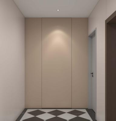 China Autumn Leaf Yellow Concealed Interior Door Stainless Steel for sale